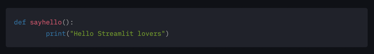 Displaying Text Pandas Dataframe Table And Json In Streamlit
